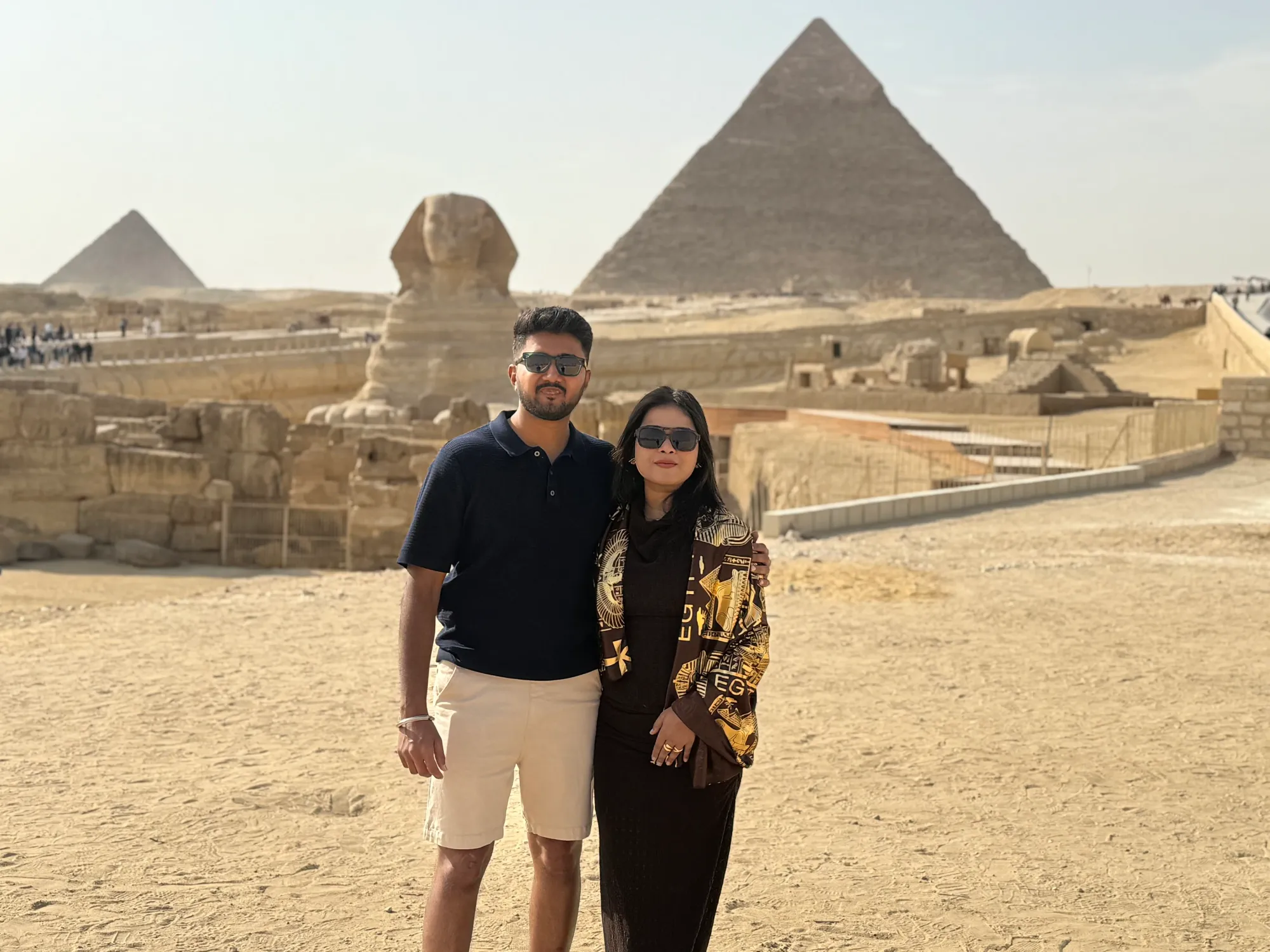 Sangram and Pranjali's 9-Day Egypt Trip with Thrillophilia
